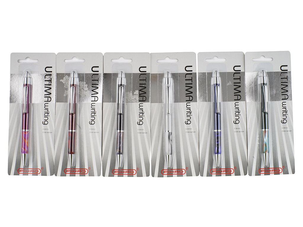 Купить Ручка подарочная Ultima writing. Цвет синий. AIHAO BR201 недорого