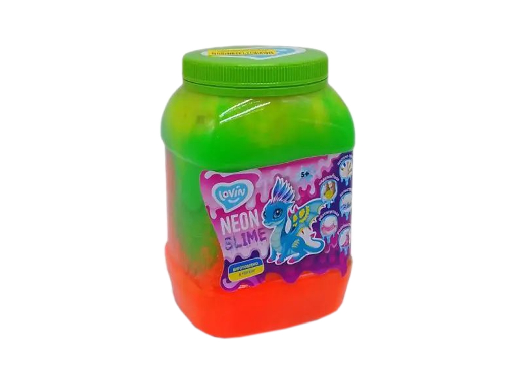 Купити Іграшка-антистрес Big slime NEON 1150 мл. TM LOVIN'DO 80161 недорого