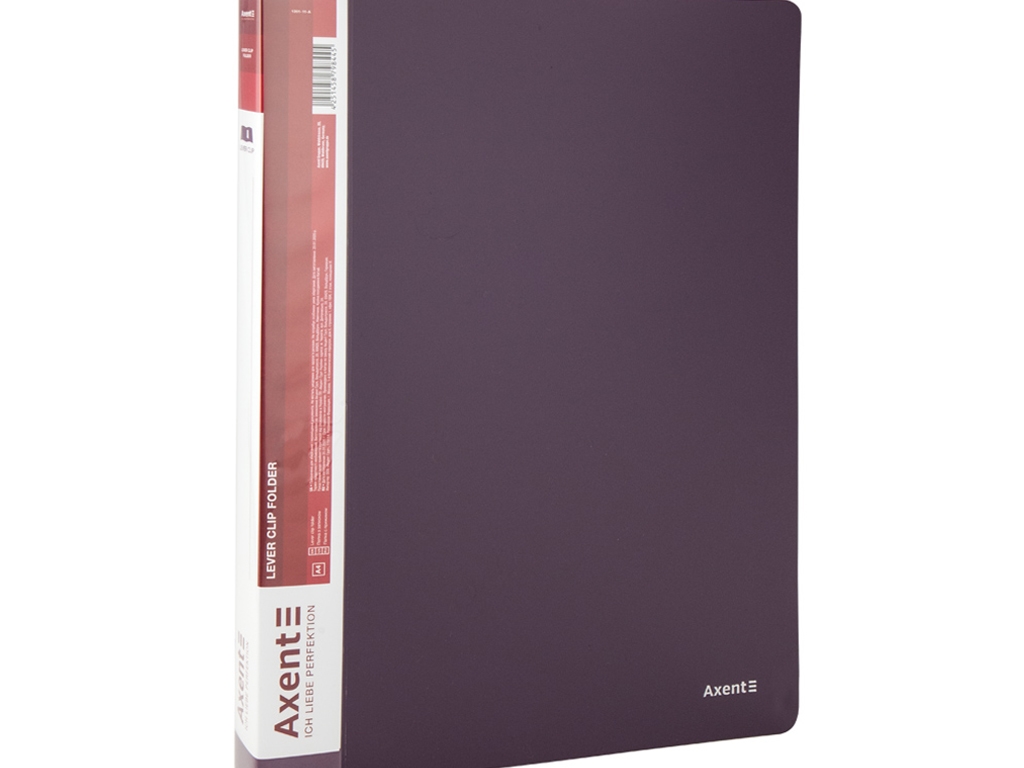 Купити Папка з затиском А4 сливова. Axent 1301-11-A недорого